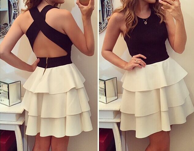 Spell Color Strap Dress on Luulla